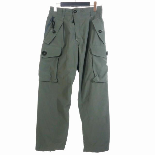 【中古】ミスターハリウッド N.HOOLYWOOD 24SS ナイロンカーゴパンツ ドローコード付 S チャコール 9241-CP01-001