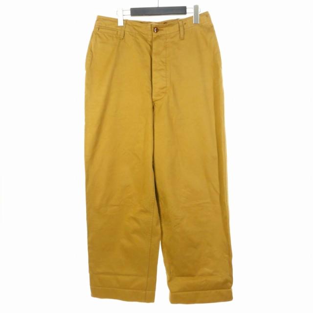 【中古】ナイジェルケーボン NIGEL CABOURN NEW BASIC CHINO PANT WEST POINT チノパンツ ワークパンツ 32 ベージュ