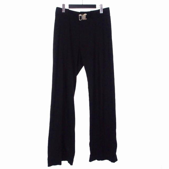 【中古】アリクス ALYX 1017 ALYX 9SM ストレート パンツ スラックス M ブラック 黒 メンズ