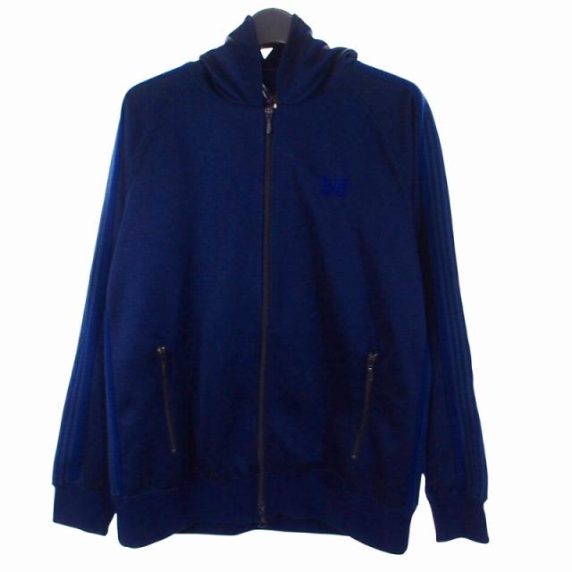 【中古】ニードルス ニードルズ Needles 24SS 別注Track Zip Parka トラックジップパーカー フーディ M ネイビー 紺
