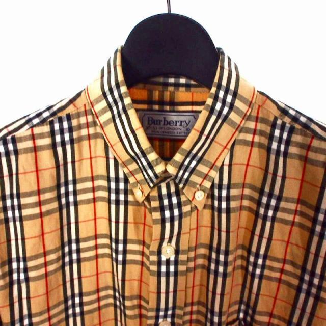 中古】バーバリー ロンドン BURBERRY LONDON ノバチェック BDシャツ