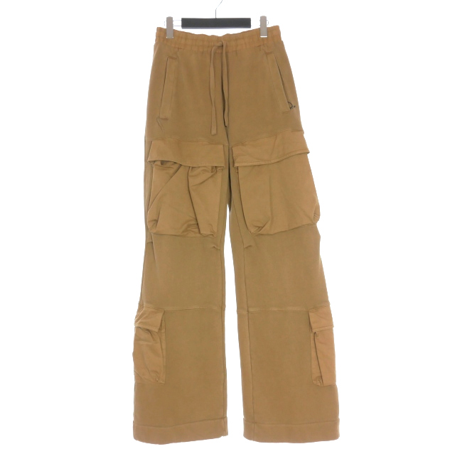 【中古】エンタイアスタジオ entire studio UTILITY SWEATS ユーティリティスウェットパンツ S CORK ES2341 メンズ