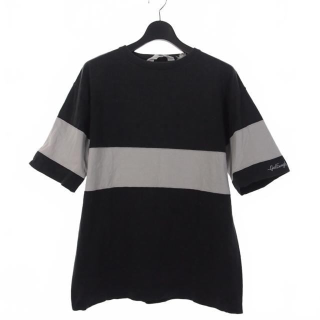 【中古】グッドイナフ GOODENOUGH 90s ワンボーダー Tシャツ カットソー 半袖 グレー メンズ