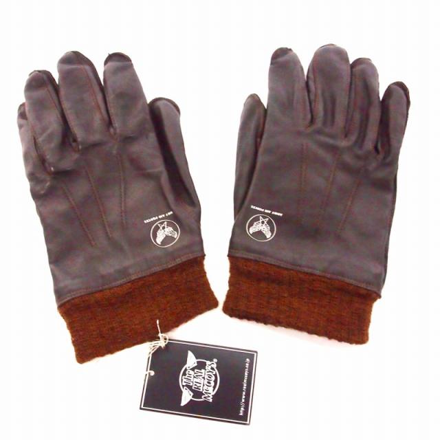 【中古】ザリアルマッコイズ THE REAL McCOY'S TYPE A-10 GLOVE, FLYING WINTER レザーグローブ ミリタリーグローブ