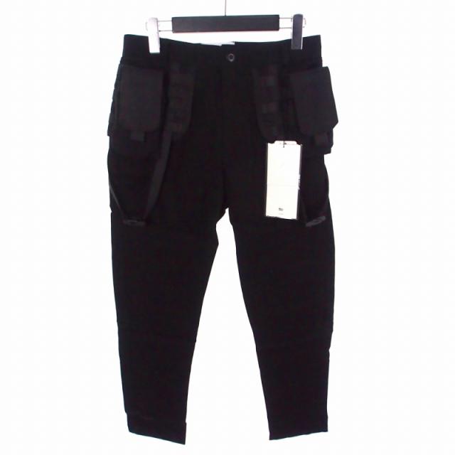 【中古】未使用品 スタンプド STAMPD 19SS Utility Pant ストラップ カーゴパンツ イージパンツ ストレッチ ポーチ 28