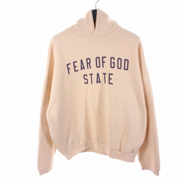 【中古】未使用品 エフオージー エッセンシャルズ FOG ESSENTIALS FLEECE HOODIE SHELL フリース フーディ パーカー M