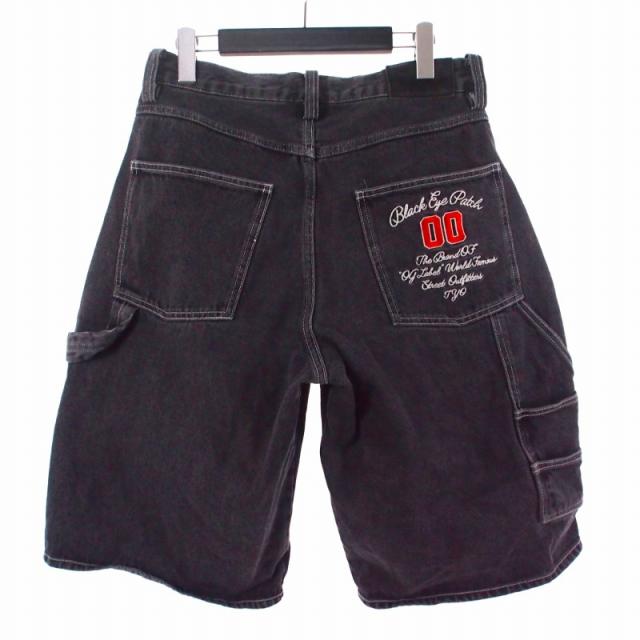 【中古】ブラックアイパッチ THE BLACK EYE PATCH 25SS ショートパンツ ハーフパンツ 32/M ブラック 黒 BEPSS25PA07