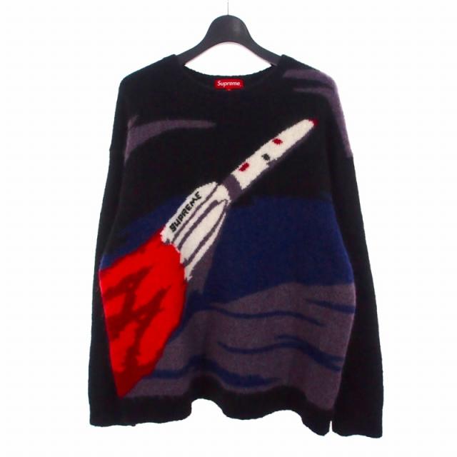 【中古】シュプリーム SUPREME 22AW Rocket Sweater ニット セーター 長袖 XL マルチカラー メンズ