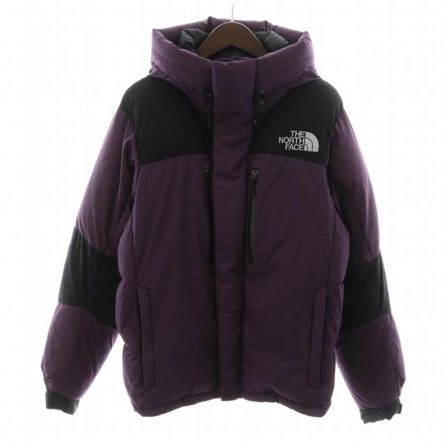 【中古】ザノースフェイス THE NORTH FACE BALTRO LIGHT JACKET ダウンジャケット フード L 紫 黒 ND91950の通販はau PAY マーケット ...