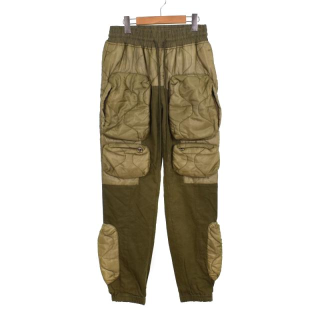 【中古】レディメイド　READYMADE LINER PARACHUTE PANTS パラシュートカーゴパンツ キルティング RE-CO-KH-00-00-114