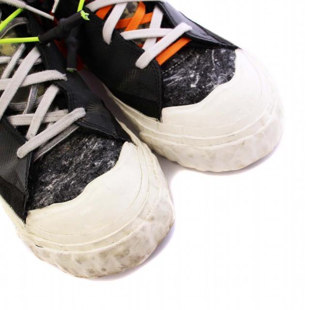 【中古】NIKE READYMADE Blazer Mid Black ブレーザー ミッド ブラック スニーカー US9.5 27.5cm CZ3589-001