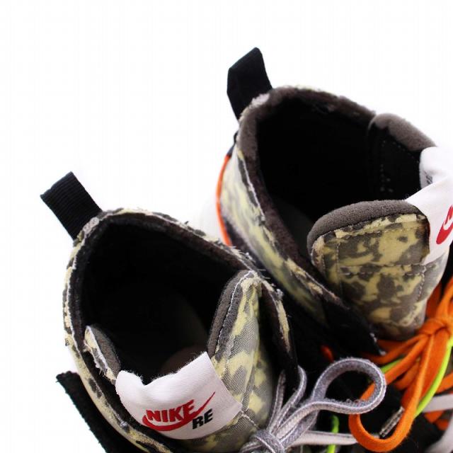 【中古】NIKE READYMADE Blazer Mid Black ブレーザー ミッド ブラック スニーカー US9.5 27.5cm CZ3589-001