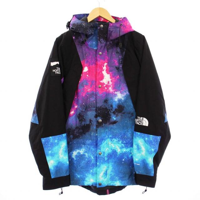 【中古】ザノースフェイス INVINCIBLE VERSE EXPLORER Mountain Light Jacket マウンテンパーカー L 黒 NF0A7QVR