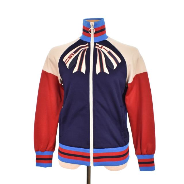 【中古】グッチ GUCCI 18SS GUCCIFY YOURSELF カラーブロック トラックジャケット ブルゾン XS 502287