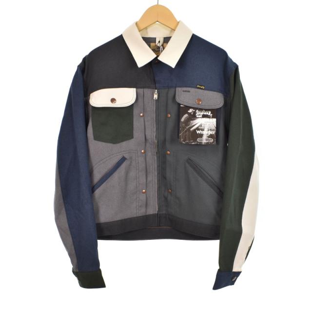 【中古】未使用品 ラングラー WRANGLER シュガーヒル SUGARHILL 24SS MULTI COLOR 24MJZ ジャケット 1 ブルー WS9352
