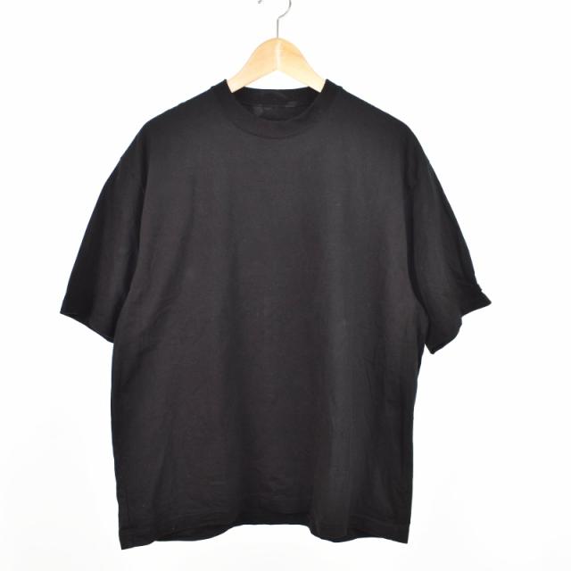 【中古】ザエンノイプロフェッショナル The ennoy Professional 21SS シャツ ラバーロゴ L 黒 ブラック SS21BRENCT09AM メンズ