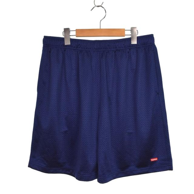 【中古】シュプリーム SUPREME 24SS Small Box Baggy Mesh Short ショートパンツ ハーフパンツ ショーツ M 青 ブルー
