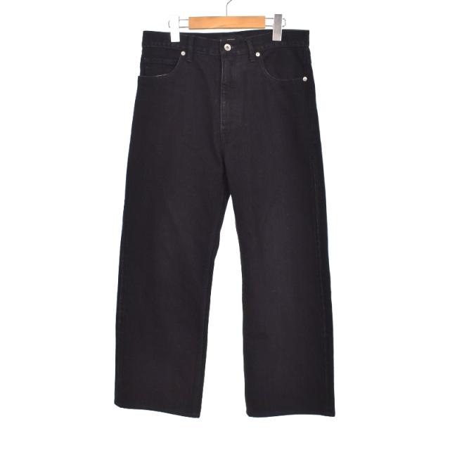 【中古】エンソウ ensou Big-E 4PK Jeans-Washed デニムパンツ ジーンズ 30 黒 ブラック メンズ