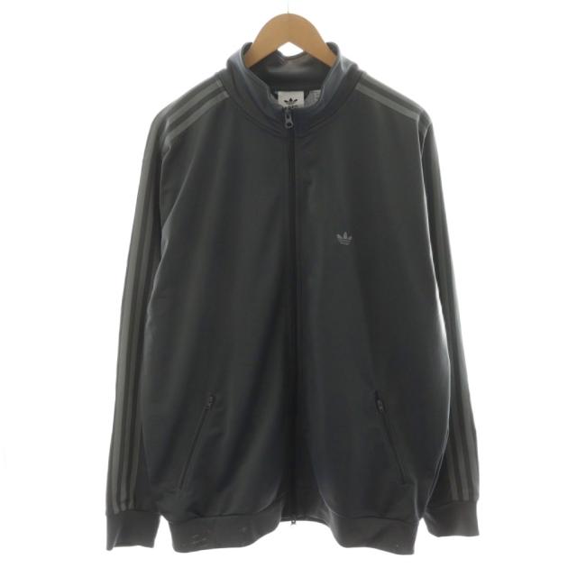 【中古】アディダスオリジナルス adidas originals ベッケンバウアー トラックジャケット ロゴ XL グレー IX6434