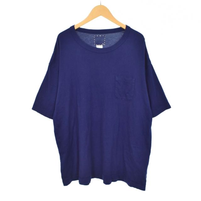 【中古】ビズビム VISVIM 23SS ULTIMATE JUMBO TEE S/S Tシャツ 半袖 4 紺 ネイビー 0123105010001 メンズ