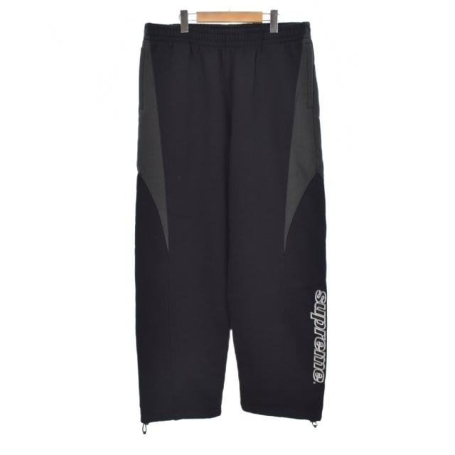 【中古】シュプリーム SUPREME 24FW Division Sweatpant ディビジョン スウェットパンツ XL 黒 ブラック メンズ