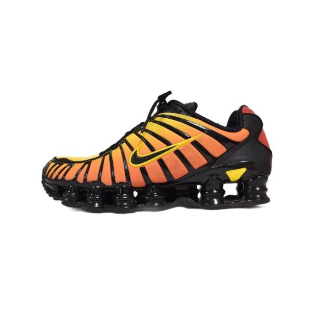 【中古】ナイキ NIKE Shox TL Sunrise 2019 ショックスTL サンライズ スニーカー US8 オレンジ AV3595-004 メンズ