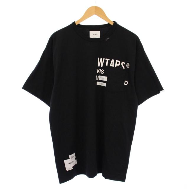 【中古】ダブルタップス WTAPS 21SS INSECT 02 SS COPO TEEINSECT Tシャツ カットソー 半袖 ロゴ 3 黒 211ATDT-CSM12