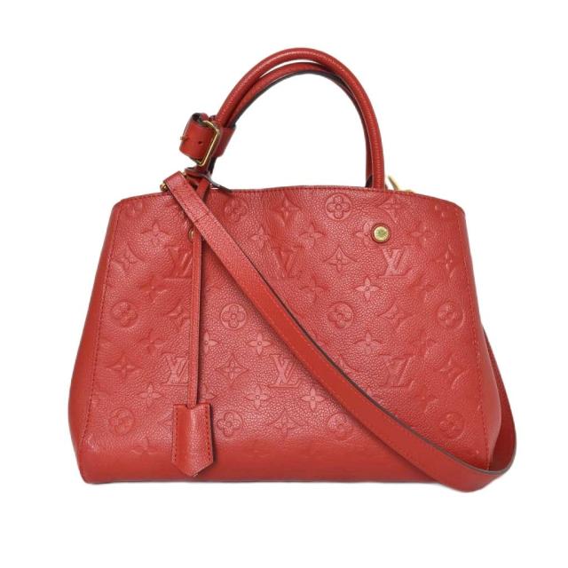 【中古】ルイヴィトン LOUIS VUITTON モノグラム アンプラント モンテーニュMM ハンドバッグ ショルダーバッグ M41194