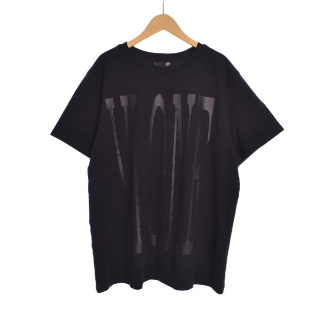 【中古】ヴィーロン VLONE CLASSIC LOGO-VLONE TEE Tシャツ 半袖 ロゴ プリント XL 黒 ブラック メンズ