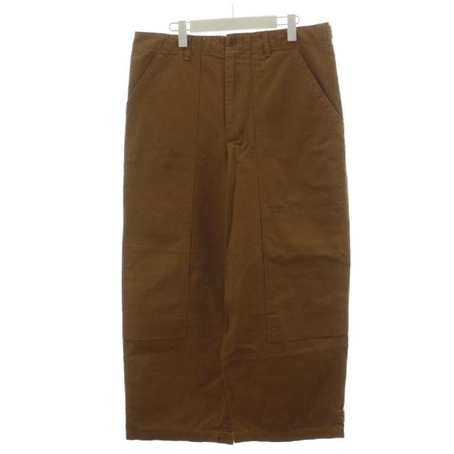 【中古】サスクワッチファブリックス Sasquatchfabrix. 24AW ペインター パンツ コットン L 茶 ブラウン
