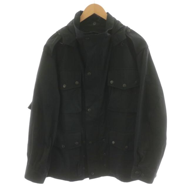 【中古】ニードルス ニードルズ Needles フィールドコート Field Coat ミドル丈 フード コットン アウター M 黒