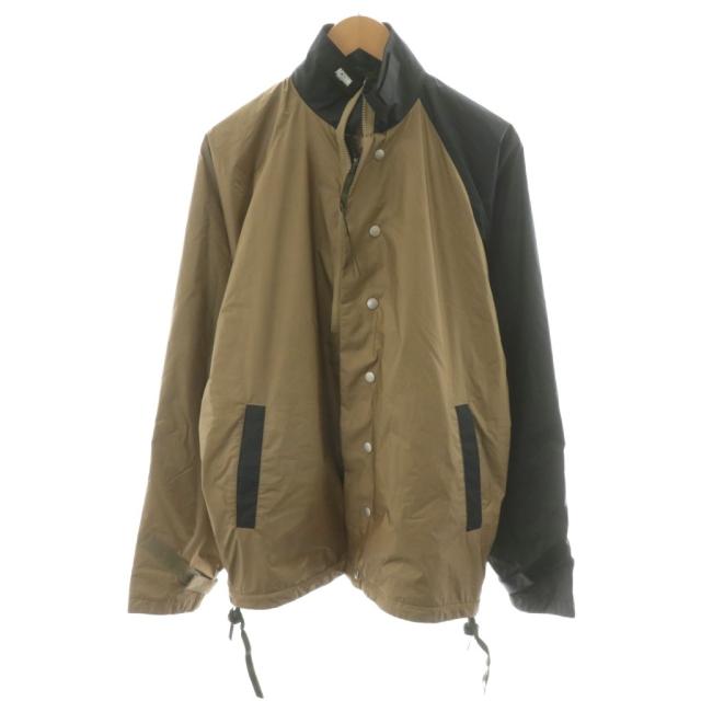 【中古】アクロニウム ゴアテックス インフィニアム ウィンドストッパー ジャケット M ベージュ 黒