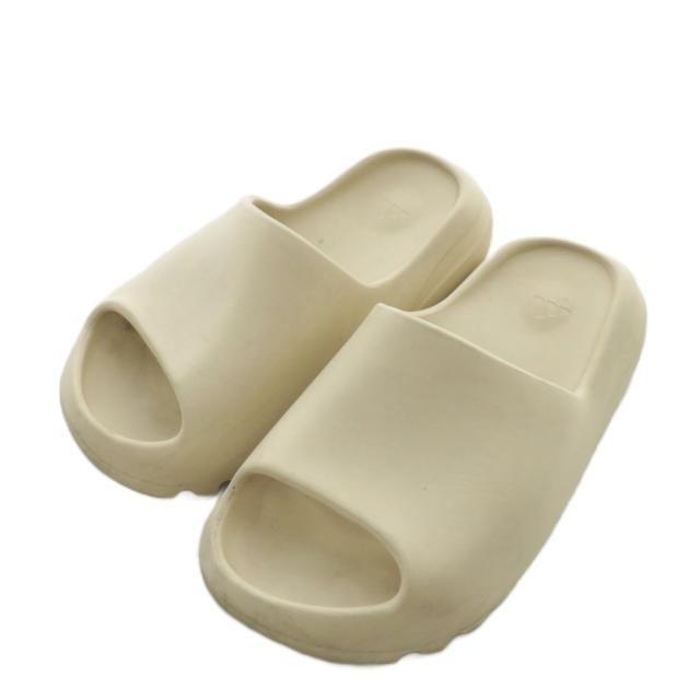 【中古】アディダス adidas イージースライドサンダル YZY SLID 7 白 ホワイト /AN10 メンズ