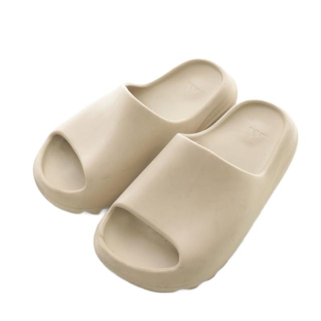 【中古】アディダス adidas イージースライドサンダル YZY SLID 8 ライトブラウン /AN11 レディース