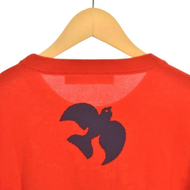 【中古】ルイヴィトン LOUIS VUITTON 23SS ニット セーター 半袖 ロゴ デザイン M 赤 レッド RM2319 JL4 HON01W 中古】ルイヴィトン LOUIS VUITTON 23SS ニット セーター 半袖 ロゴ