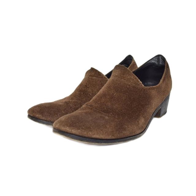 【中古】ムクタ Mukta キッズラブゲイト Kids Love Gaite Mishima ローファー スエード 5 茶 ブラウン KLG-MKT2202