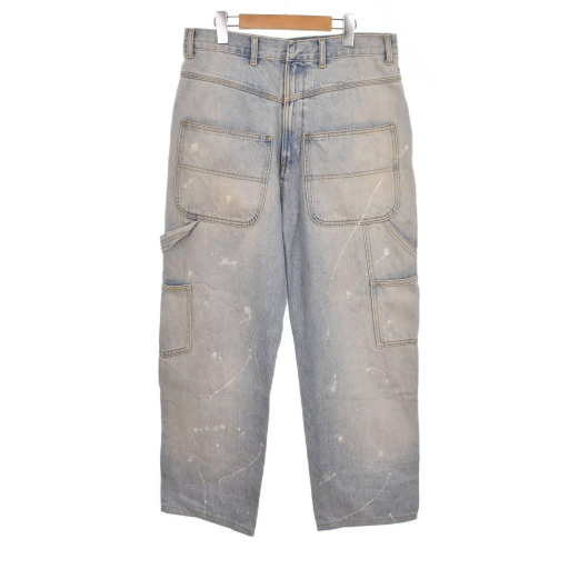 【中古】プロジェクトジーアール PROJECT G/R BACKWARD CARPENTER PANTS バックワードカーペンターパンツ デニム
