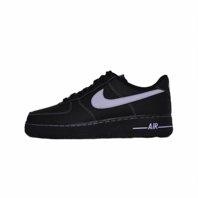 【中古】未使用品 ナイキ NIKE AIR FORCE 1 LOW BLACK LILAC エアフォース 1 ロー ライラック スニーカー HQ2037-001
