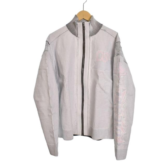 【中古】ディーゼル DIESEL 24AWK-DIRTONE ジャケット ブルゾン ジップアップ S ライトグレー 0WFBV メンズ