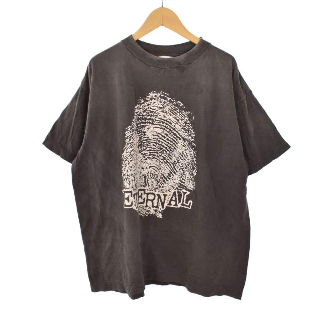 【中古】セントマイケル SAINTMICHAEL 24AW SS TEE CHOSEN Tシャツ 半袖 プリント ヴィンテージ加工 SM-YS1-0000-004
