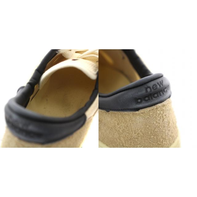 【中古】ニューバランス NEW BALANCE M990AD1 スニーカー シューズ スエード レザー US10 28.0cm アイボリー 黒 /NW17