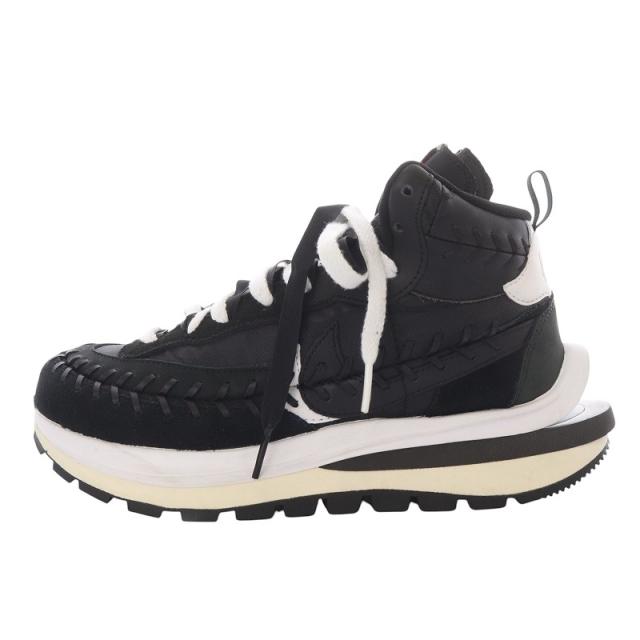 【中古】ナイキ NIKE Jean-Paul Gaultier × sacai ヴェイパー ワッフル 黒 スニーカー US6.5 DH9186-001 /YO16