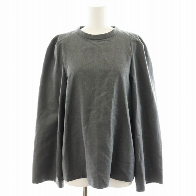 【中古】ドゥーズィエムクラス DEUXIEME CLASSE 24AW Enchant ブラウス シャツ 長袖 グレー 24051500701030 /AN41