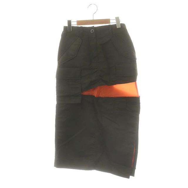 中古】サカイ sacai Nylon Twill Skirt スカート ロング タイト 1