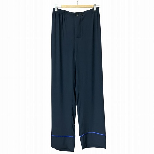 【中古】マルニ MARNI 20AW イージー ワイド パンツ 紺 ネイビー 38 PAMA018310TV285 ■GY41 レディース