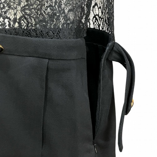 中古】ジバンシィ GIVENCHY シースルー ワンピース レース