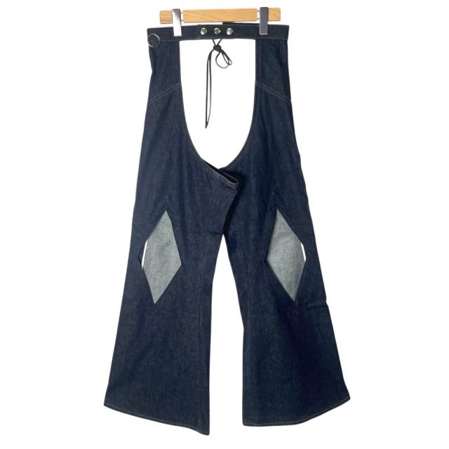 【中古】エムエーエスユー MASU BAGGY JEANS バギージーンズ デニムパンツ 46 インディゴ ブルー MMSS-PT0623 メンズ