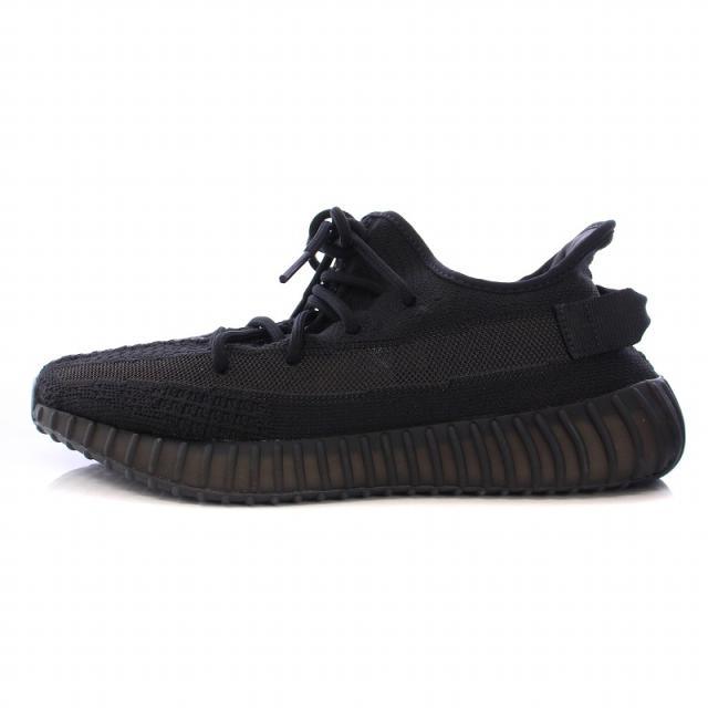 【中古】未使用品 アディダス adidas YEEZY BOOST 350V2 ONYX イージーブースト スニーカー US9.5 27.5cm 黒 HQ4540