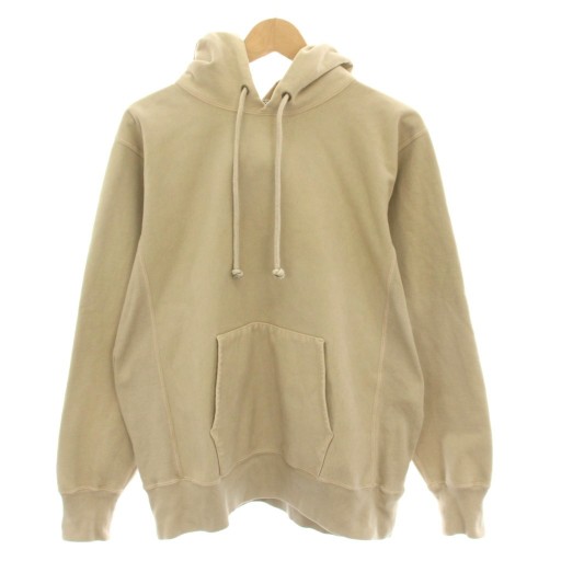 【中古】オーラリー スーパーミルドスウェットプルオーバーパーカー SUPER MILLED SWEAT P/O PARKA フーディー 長袖