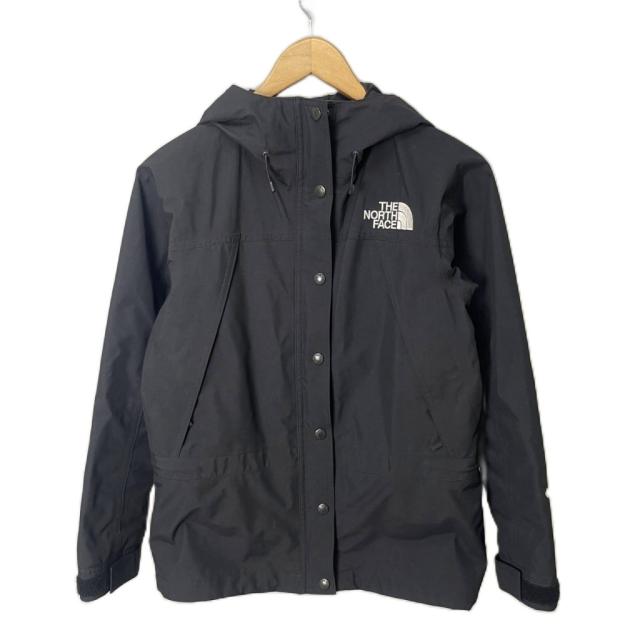 【中古】ザノースフェイス Mountain Light Jacket  マウンテンパーカー ブルゾン ロゴ NPW61831 S ブラック